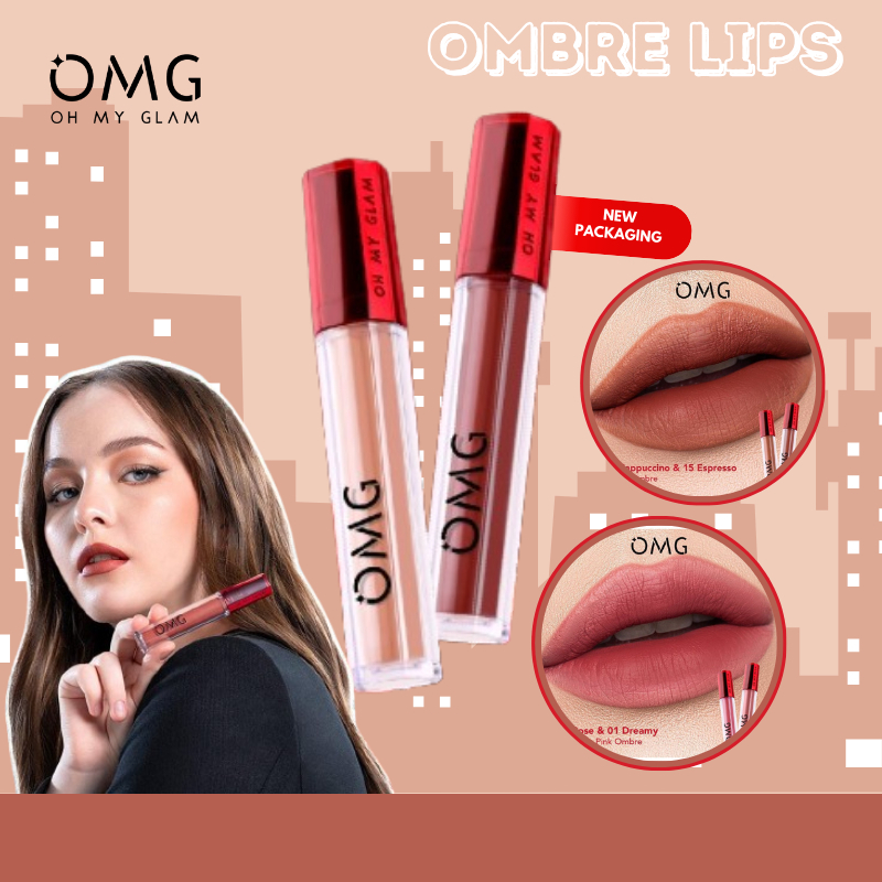 Jual Paket Ombre Lipcream OMG | Lipcream OMG Ombre Coffee Edition ...