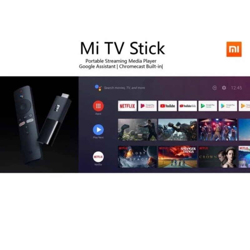 Jual Xiaomi Mi TV Stick / MITV Android Smart TV - Dongle Chromecast - Inter | Shopee Indonesia