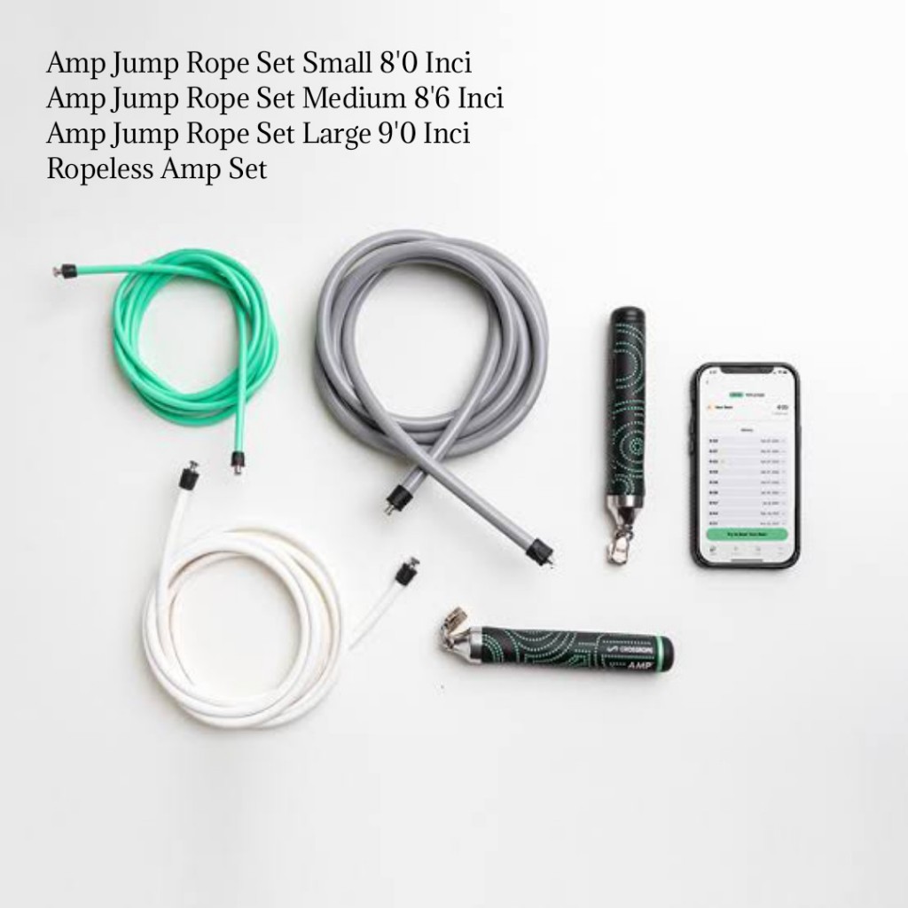 Jual Crossrope AMP Jump Rope Set With Bluetooth | Shopee Indonesia