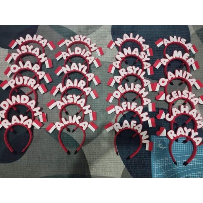 Jual (PER PCS) Bando merah putih / Bando kemerdekaan / bando 17 Agustus ...