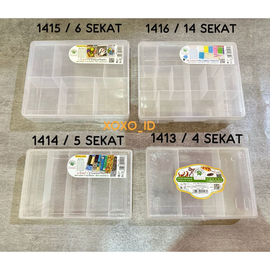 Jual (1 pcs) Kotak Perkakas Box Plastik Reiko Storage Box Spare Part ...