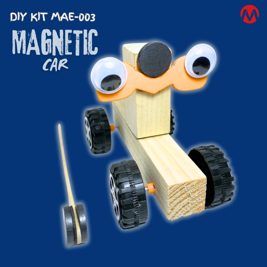 Jual MAE-003 MAGNETIC CAR DIY mainan anak edukasi sain / mainan magnet ...