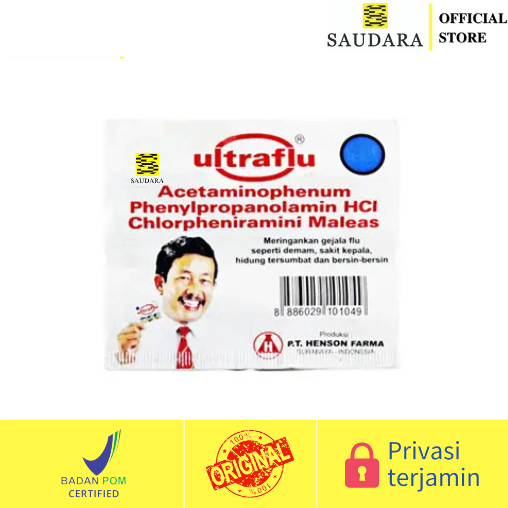 Jual Ultraflu Tablet 4's - Obat Flu, Obat Pilek | Shopee Indonesia