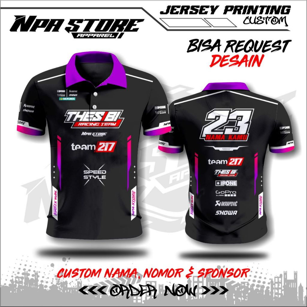 Jual JERSEY RACING CUSTOM BEBAS REQUEST FULL PRINTING DESAIN MOTIF ...