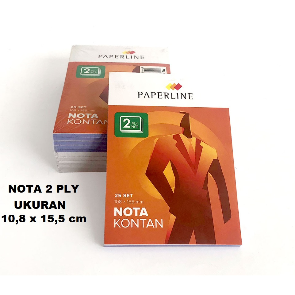 Jual NOTA KONTAN 2 PLY 1 PACK ISI 10 PCS | Shopee Indonesia