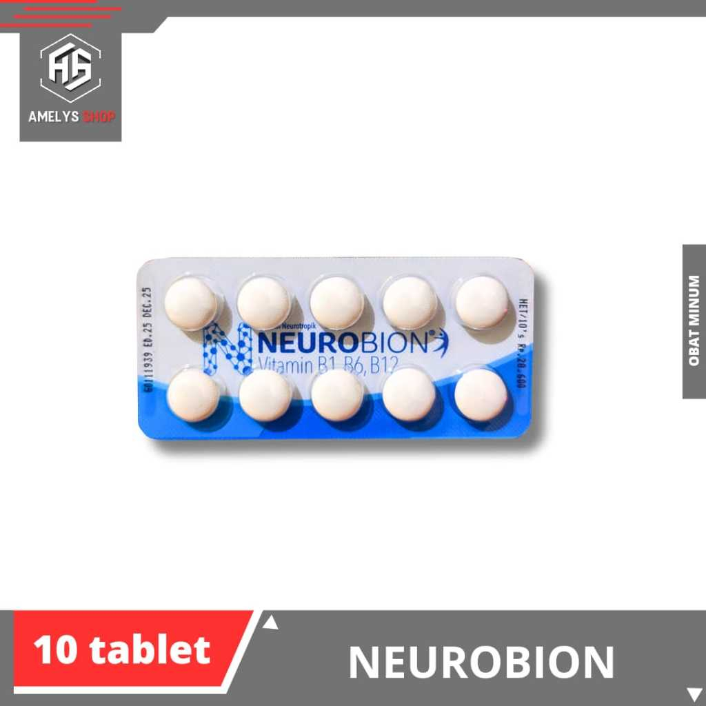 Jual Neurobion 1 Strip Isi 10 Tablet | Shopee Indonesia