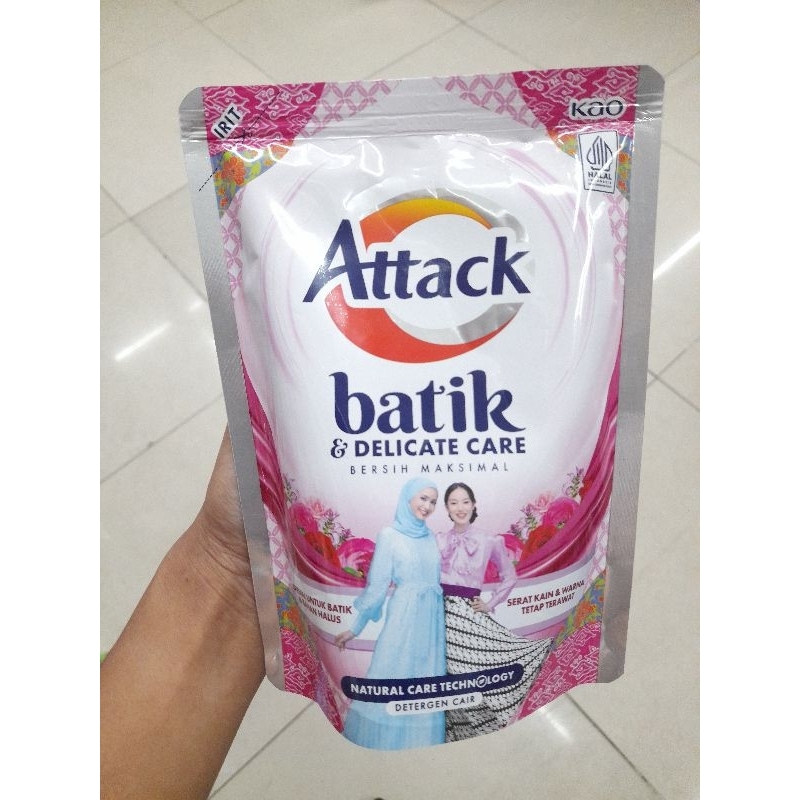Jual Attack batik & delicate care reffil 400ml | Shopee Indonesia