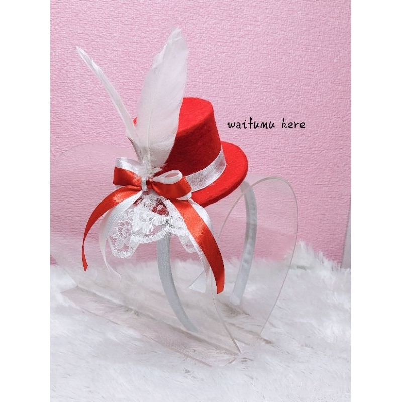 Jual Bando Topi Bando Anak Dewasa Merah Putih Kemerdekaan Karnaval Bulu ...