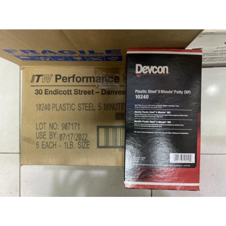 Jual Devcon 10240 Plastik Steel 5 Minute SF 10240 | Shopee Indonesia