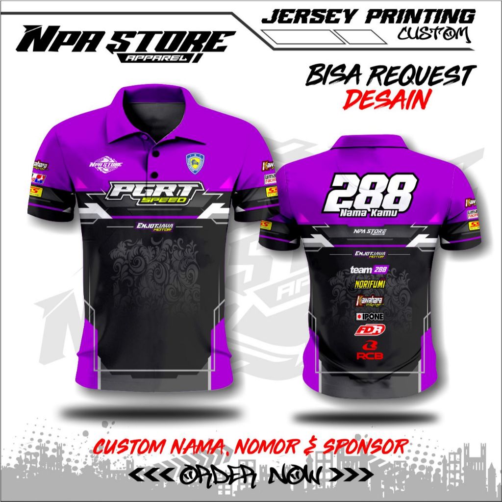 Jual JERSEY RACING CUSTOM BEBAS REQUEST FULL PRINTING DESAIN MOTIF ...