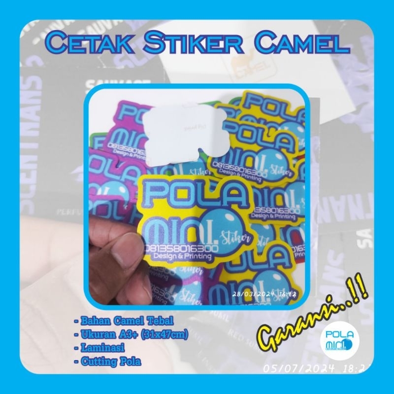 Jual STIKER VINYL BAHAN CAMEL TEBEL | Shopee Indonesia