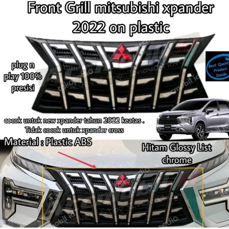 Jual GRILL NEW XPANDER 2022 2023 2024 UP MODEL ALPHARD & MODEL PRADO ...