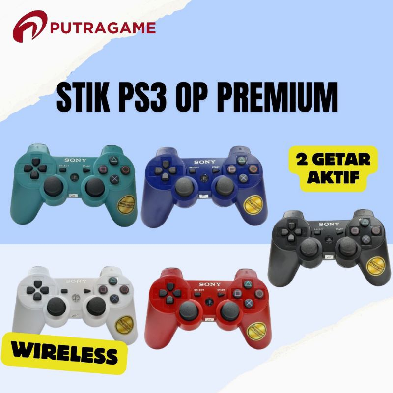 Jual STIK PS3 OP STICK ORI PABRIK PLAYSTATION 3 WARNA PREMIUM - STIK ...