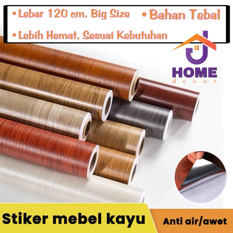 Jual HPL STICKER / HPL MOTIF KAYU / PELAPIS LEMARI TRIPLEK MEJA DINDING ...
