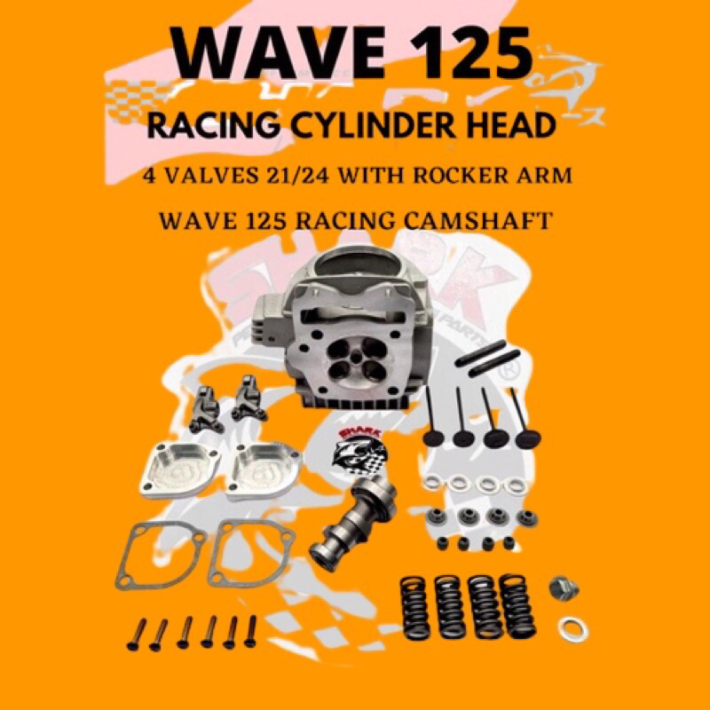 Jual head supra125 4 klep shark - het supra125 - head supra 125 karisma ...