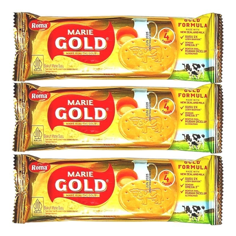 Jual Beda Dari Yang Lain: Biskuit Roma MARIE GOLD 12 x 22 Gram ...