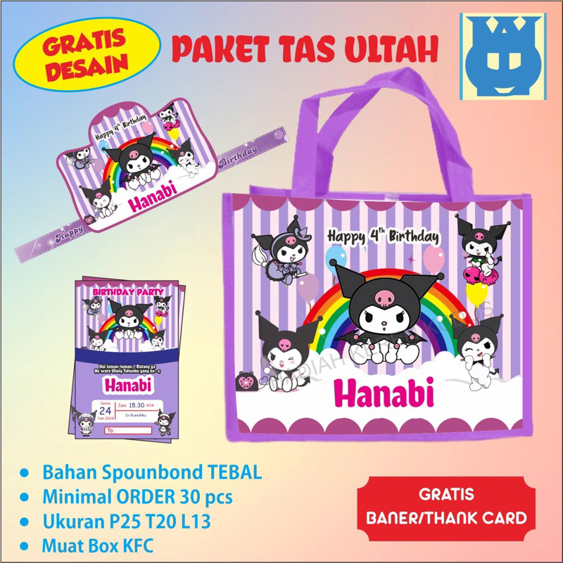 Jual Paket ultah / Paket Ulang Tahun Anak/ Paket tas ultah | Shopee ...