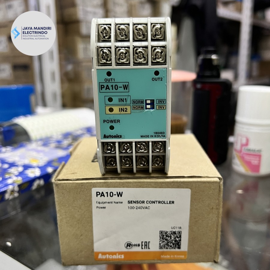 Jual Sensor Controller Power Amplifier Input Logic NPN Autonics PA10-W ...