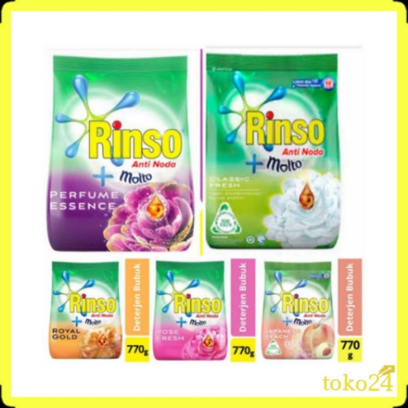Jual Rinso Anti Noda Molto 770 gr | Shopee Indonesia