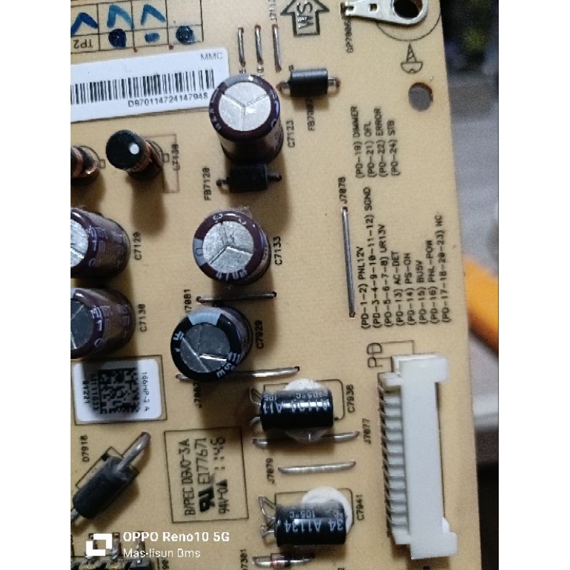 Jual PSU REGULATOR POWER SUPPLY TV LED SHARP LC-60LE630M LC60LE630M LC 60LE630M 60LE630 M ...