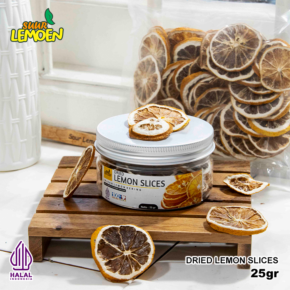 Jual Suur Lemoen Dried Lemon Slice / Lemon Kering Premium 10 Gram dan ...