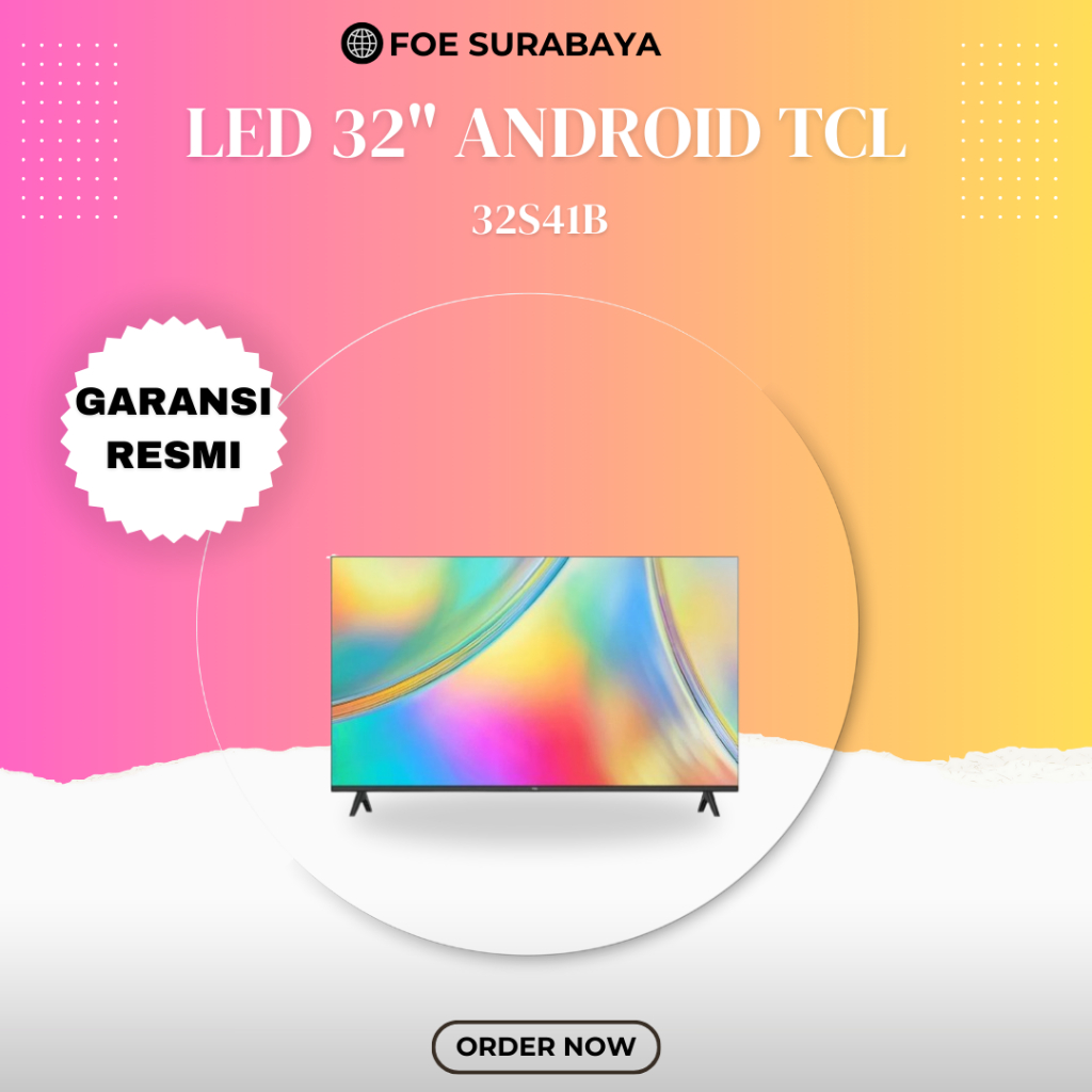 Jual TCL 32S41B LED Smart Android TV 32 inch GARANSI RESMI | Shopee ...