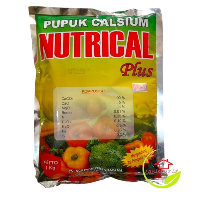 Jual Pupuk kalsium Nutrical plus isi 1 kg | Shopee Indonesia