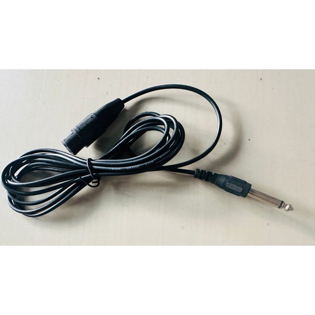 Jual KABEL MIC ATAU MICROPHONE 2.5 METER KEPALA PLASTIK MURAH ...
