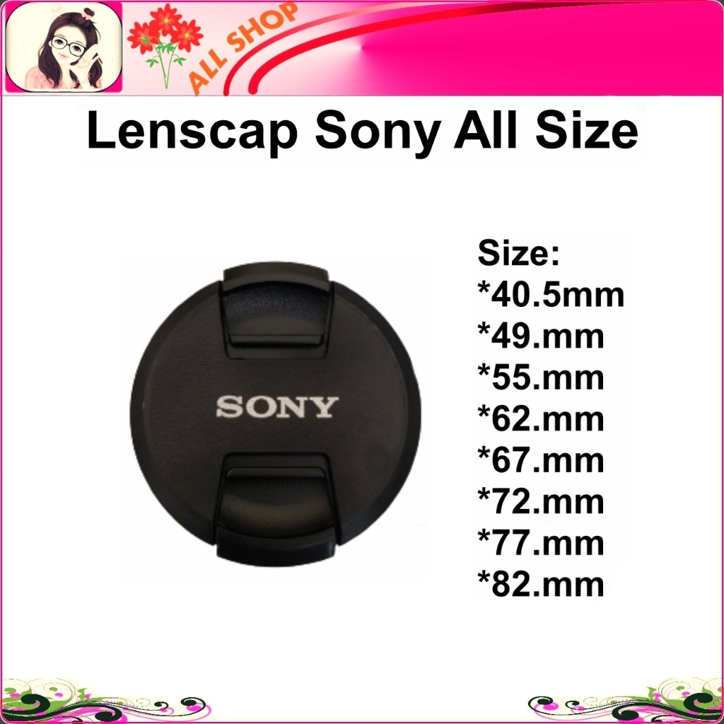Jual Lens Cap Sony All Size 40.5mm - 49mm - 55mm - 62mm - 67mm - 72mm ...