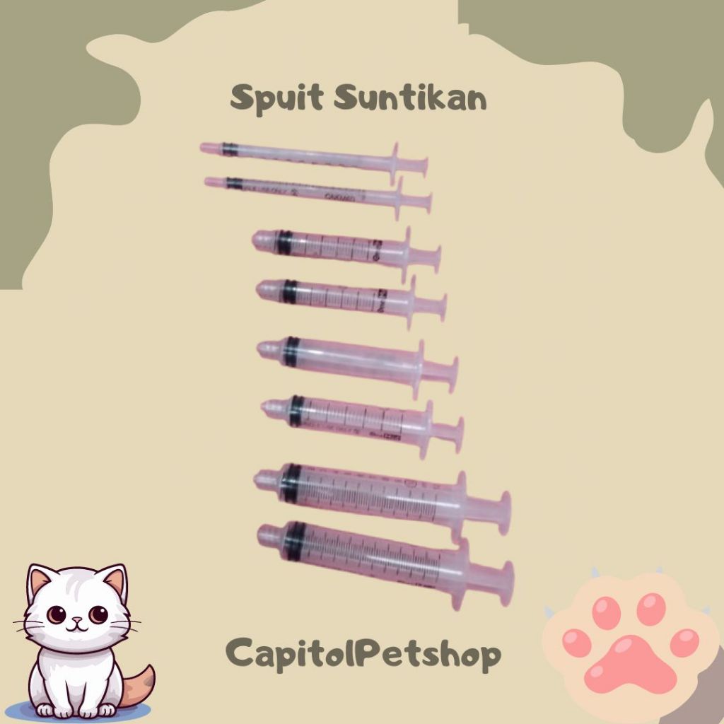 Jual Spuit Suntikan Lolohan Hidroponik Parfum syringe 1cc, 3cc, 5cc, 10cc | Shopee Indonesia