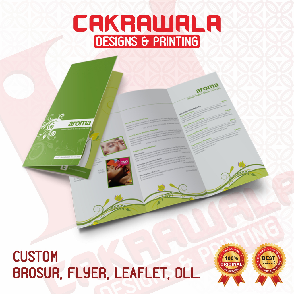 Jual BROSUR A5 CUSTOM - CETAK FLYER / CETAK BROSUR / CETAK LEAFLET - BOOKLET FLYER CUSTOM DLL ...