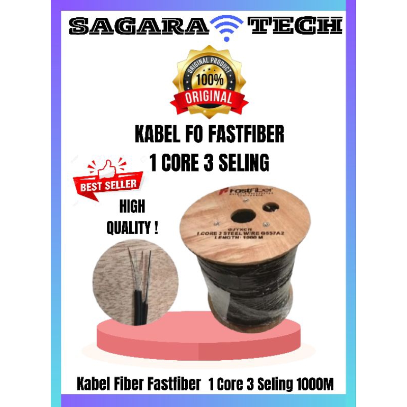 Jual Kabel Fastfiber 1 Core 3 Seling 1000m | Shopee Indonesia