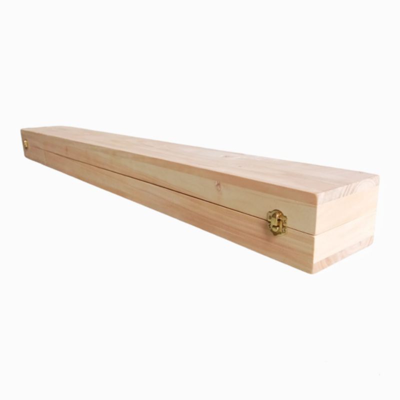 Jual Kotak kayu/box kayu tempat penyimpanan serbaguna ukuran 100×9×9 cm ...