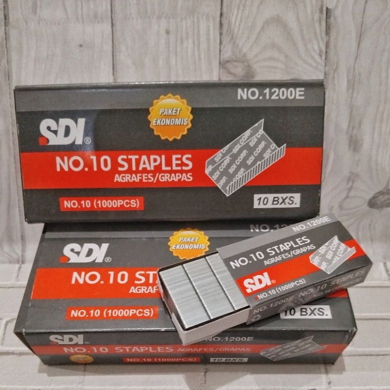 Jual Isi stapler SDI 1200E no. 10 | Shopee Indonesia