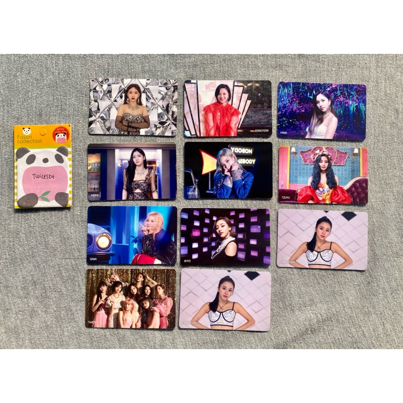 Jual Official photocard twice shinhan card bank nayeon jeongyeon momo ...