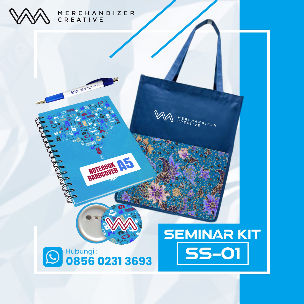 Jual Seminar Kit Isi Tas D300, Notebook Hardcover A5, Pulpen Sablon ...