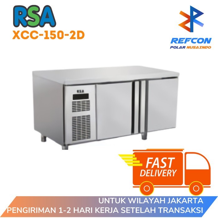 Jual Undercounter Chiller RSA XCC 150 2D S/S Stainless 2 Pintu 344 L ...