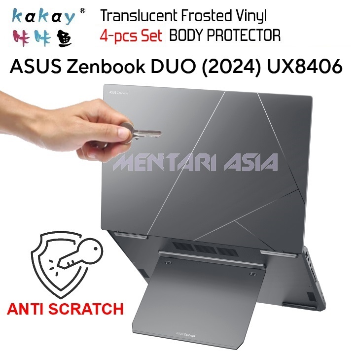 Jual Body Protector ASUS ZenBook DUO 2024 UX8406 - KAKAY Premium 4-pcs ...