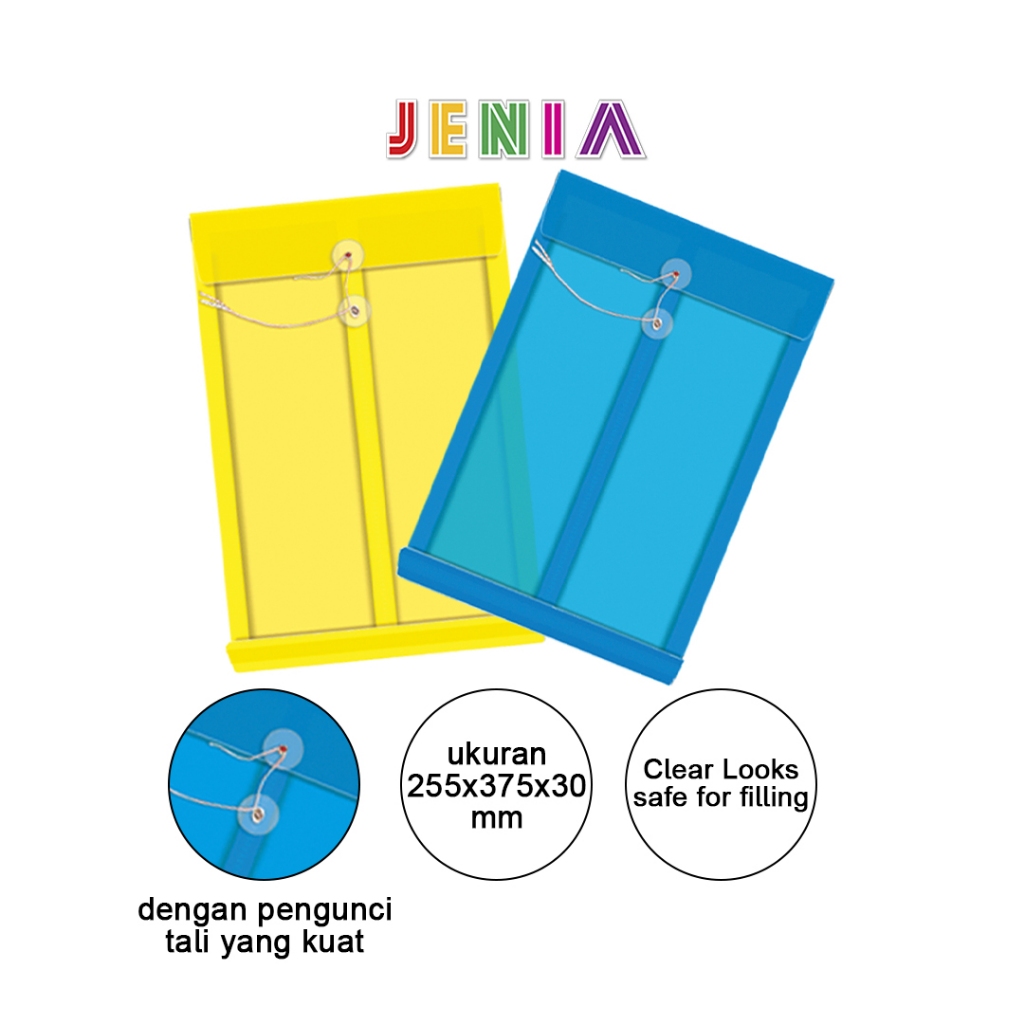 Jual Map Tali Map Folder Polos Jenia (1 Lusin) | Shopee Indonesia