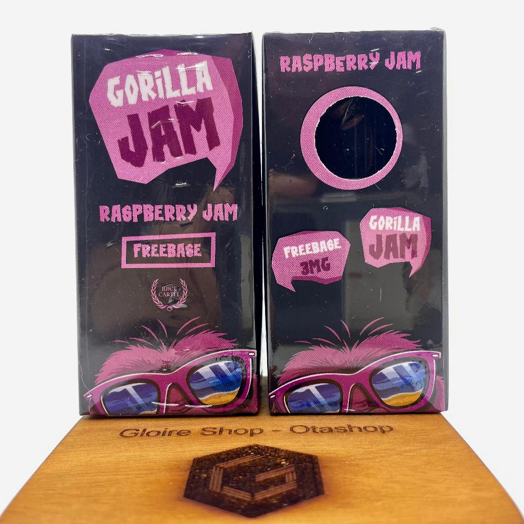 Jual Gorilla Jam RASPBERRY Jam 60ML by Juice Cartel Liquid Vape ...