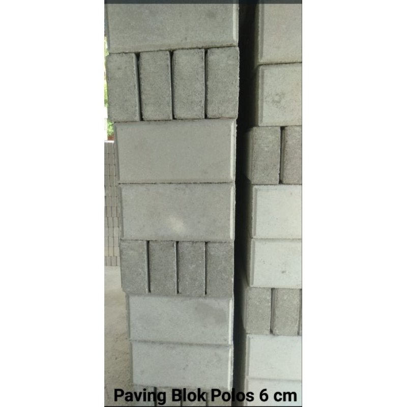 Jual Paving Blok Persegi 4 Polos 6 cm, Harga Per-meter | Shopee Indonesia