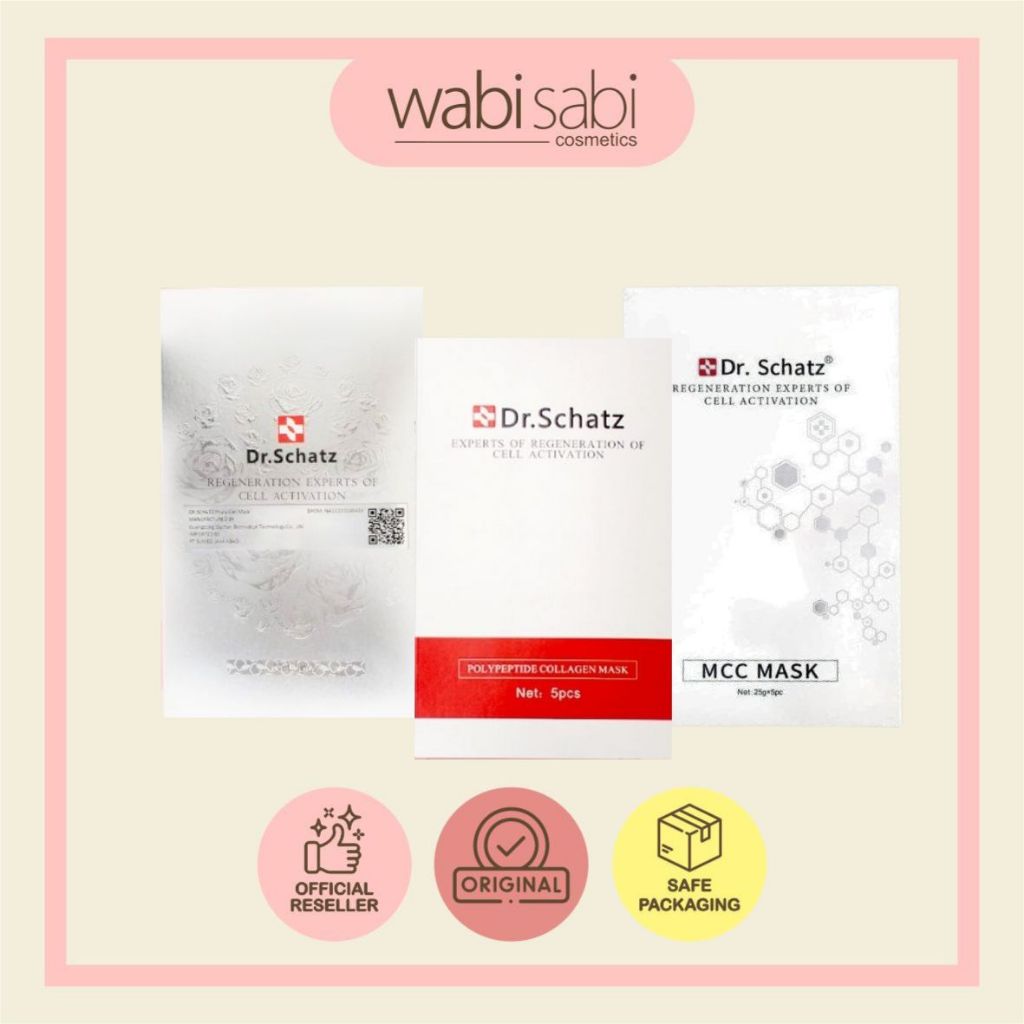 Jual DR. SCHATZ - Polypeptide Mask | MCC Mask | Phyto Cell Mask | Shopee Indonesia