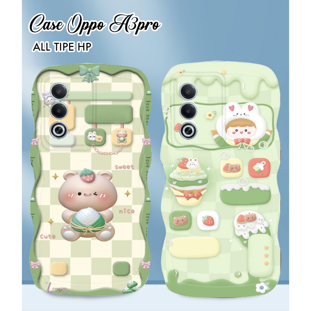 Jual CASE HP OPPO A3 PRO 5G Terbaru 2024 - case gelombang - Silikon ...