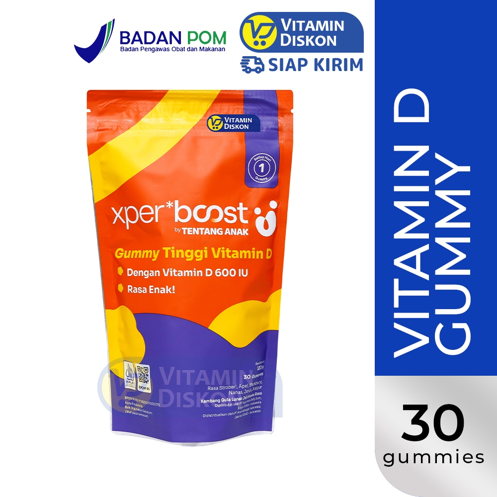 Jual EXPERT BOOST GUMMY VITAMIN D 600 IU 30 DAYS | Shopee Indonesia