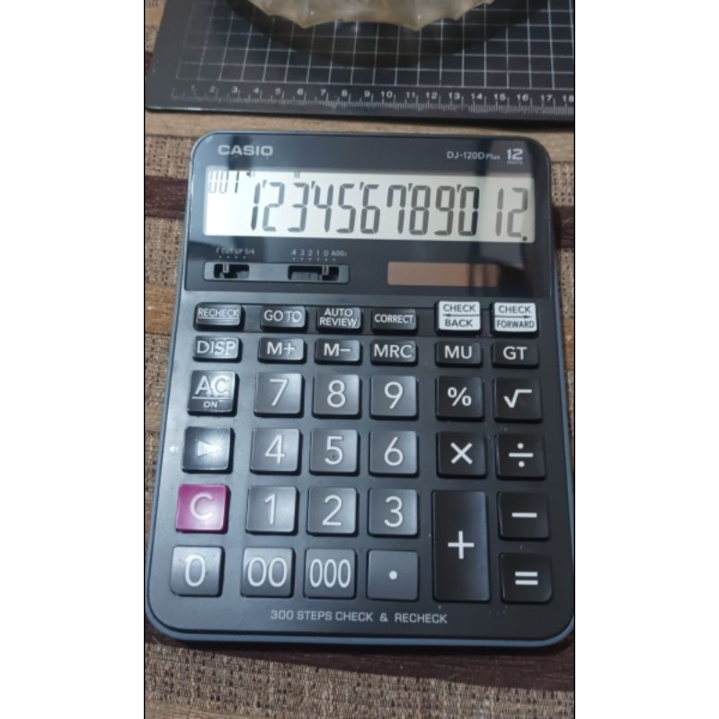 Jual Kalkulator Casio DJ-120D Plus | Shopee Indonesia