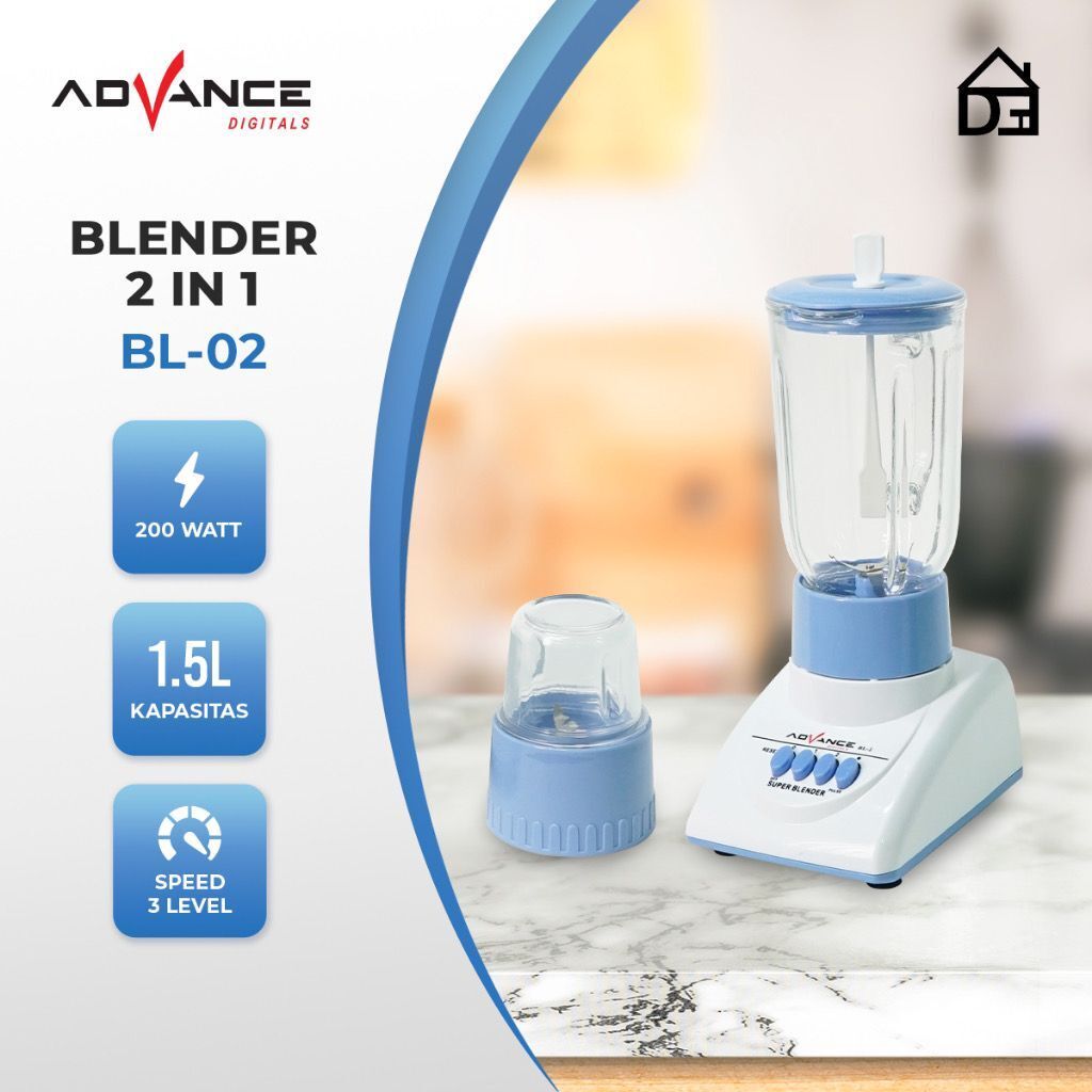 Jual blender advance BL 2 / BLENDER JUS / BLENDER BUAH / BLENDER KACA ...
