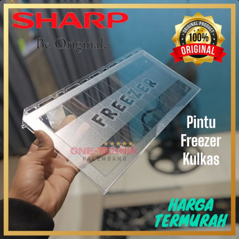 Jual ORIGINAL | PINTU FREEZER KULKAS SHARP 1 PINTU | PINTU FREEZER ...