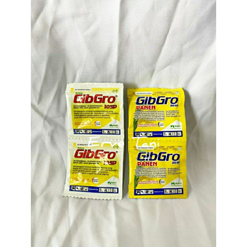 Jual PUPUK ZPT GIBGRO 10SP GIBGRO 20SP PANEN KEMASAN 1 GRAM / PUPUK ...