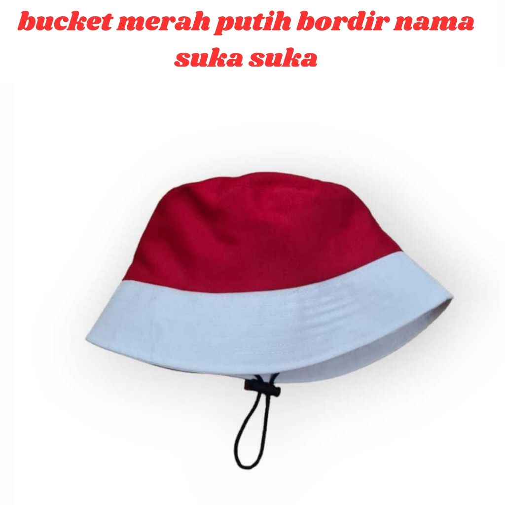 Jual BORDIR NAMA SENDIRI Topi Baseball Cap & Bucket Hat edisi 17 ...