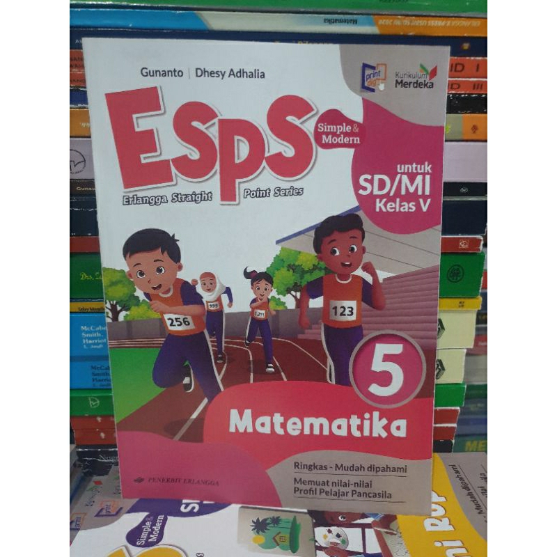 Jual ESPS Matematika Kelas 5 SD/MI Kurikulum Merdeka | Shopee Indonesia